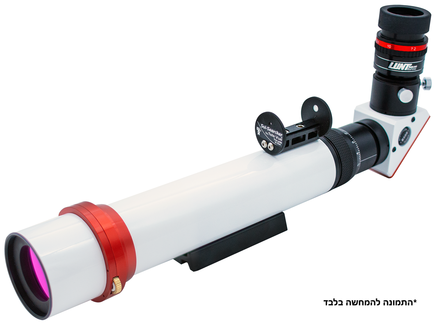 טלסקופ שמש - לצפייה בשמש וטרנזיטים: Lunt - 40mm Ha Solar Telescope with ...
