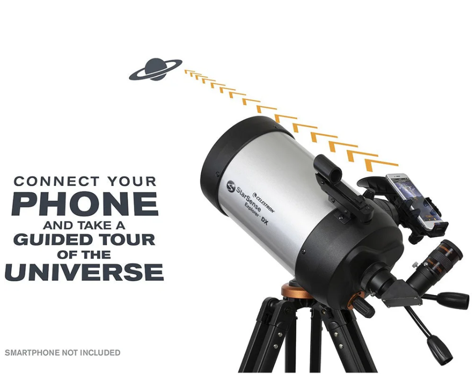 טלסקופים ידניים וממונעים: StarSense Explorer DX 5" Schmidt Cassegrain
